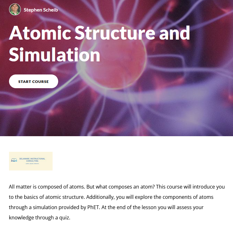 Interactive Learning Object - Atomic Structure with Simulation ...
